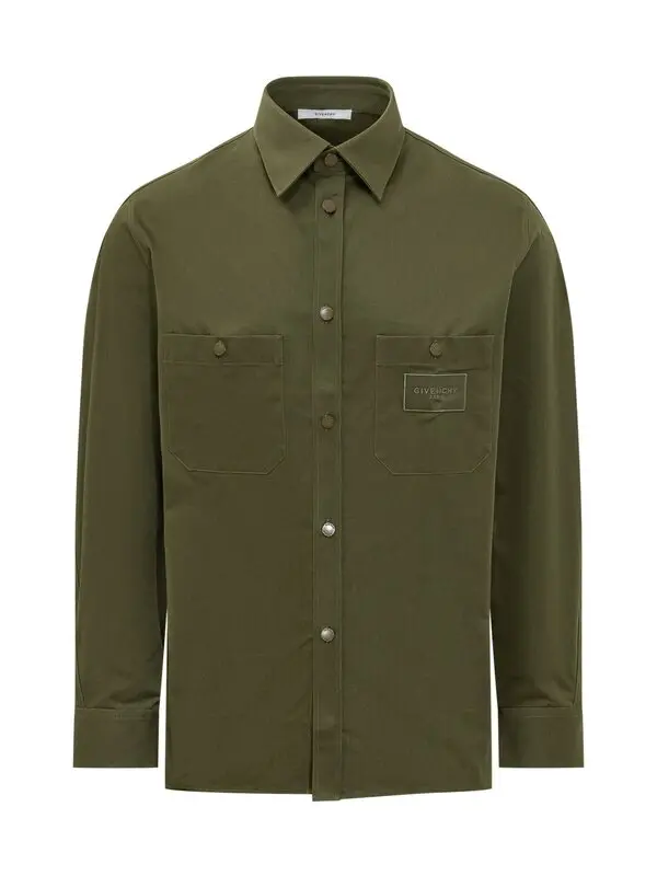 Givenchy Chic Casual Shirt - Khaki