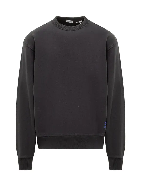 Burberry Logo-embroidered Cotton Sweatshirt - A1189