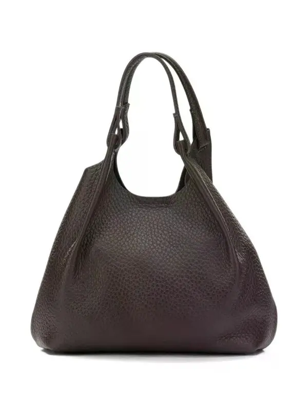 GIANNI CHIARINI Medium Dua Leather Tote Bag