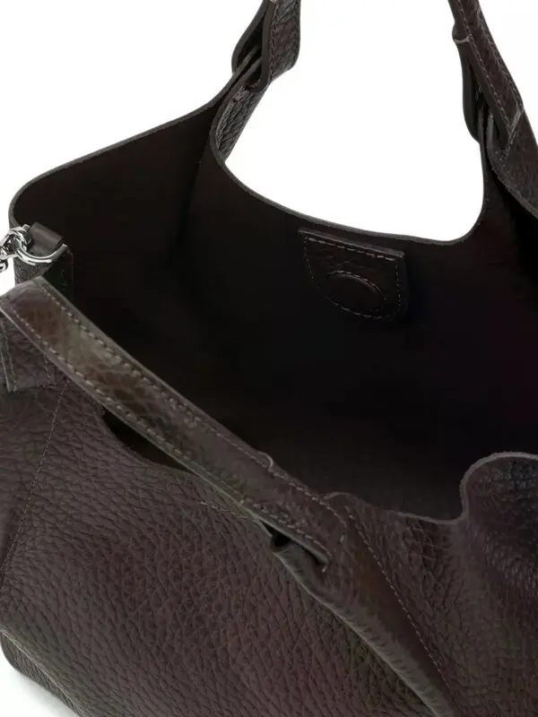 GIANNI CHIARINI Medium Dua Leather Tote Bag
