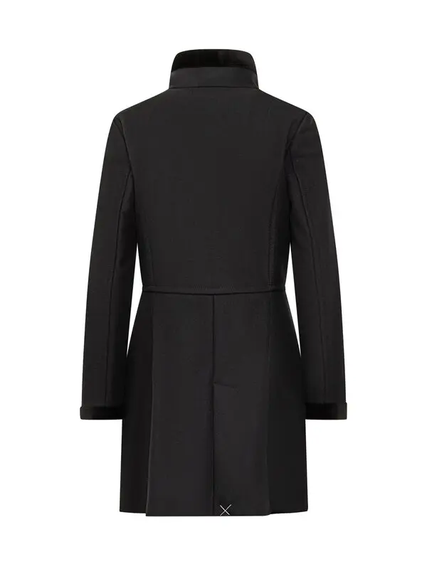 FAY Virginia Wool Blend Jacket - Nero