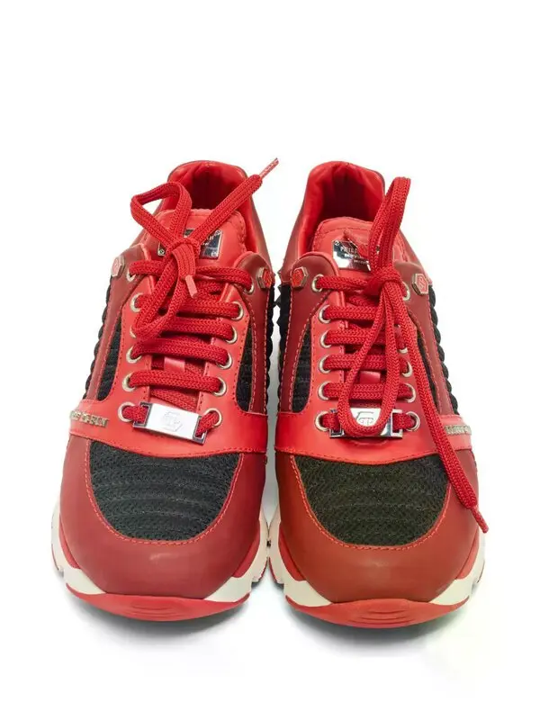 Philipp Plein Studded Lace-up Sneakers