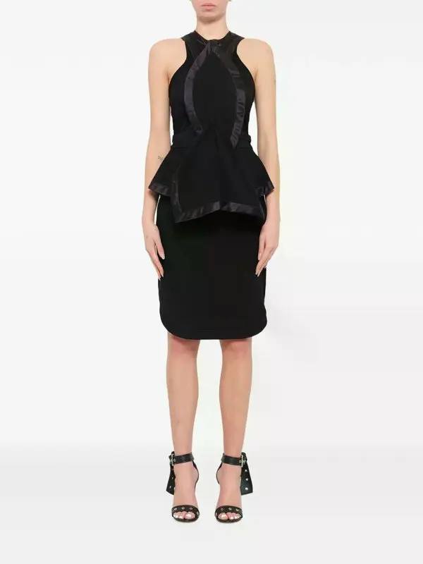 Givenchy Podium Satin-trim Midi Dress