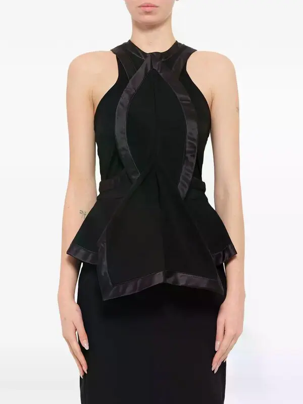 Givenchy Podium Satin-trim Midi Dress