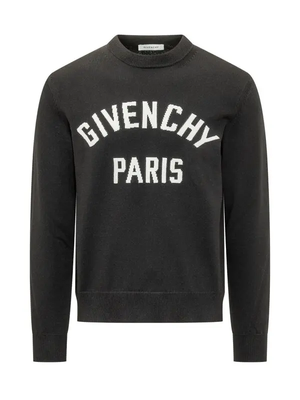 Givenchy Knit Mini Sweater - Black