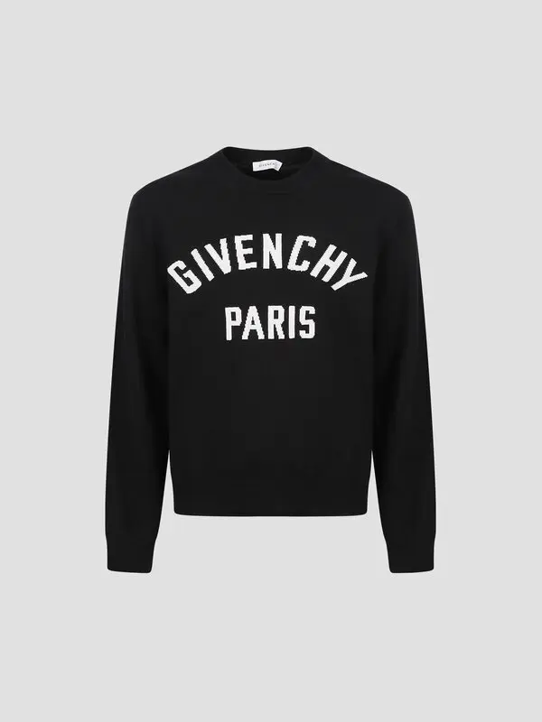 Givenchy Knit Mini Sweater - Black