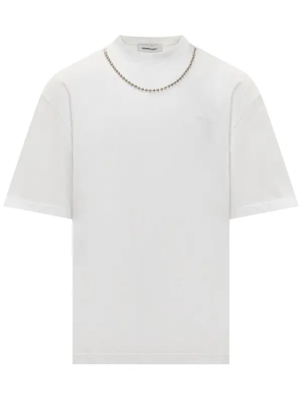 AMBUSH Ballchain T-shirt - Blanc De Blanc