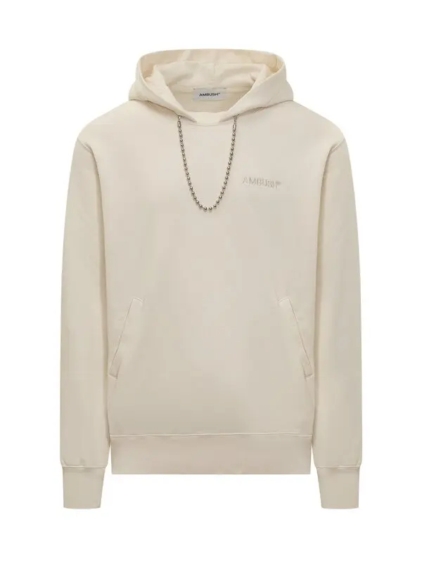 AMBUSH Mini Ballchain Sweatshirt - Tofu