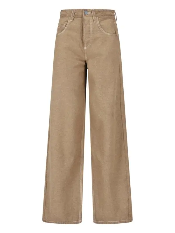UMA WANG Wide-leg High-rise Trousers