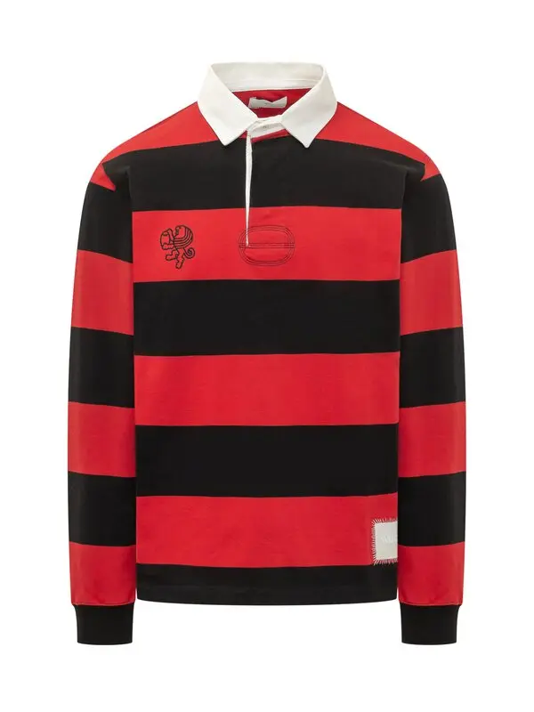 WOC Striped Polo With Collar
