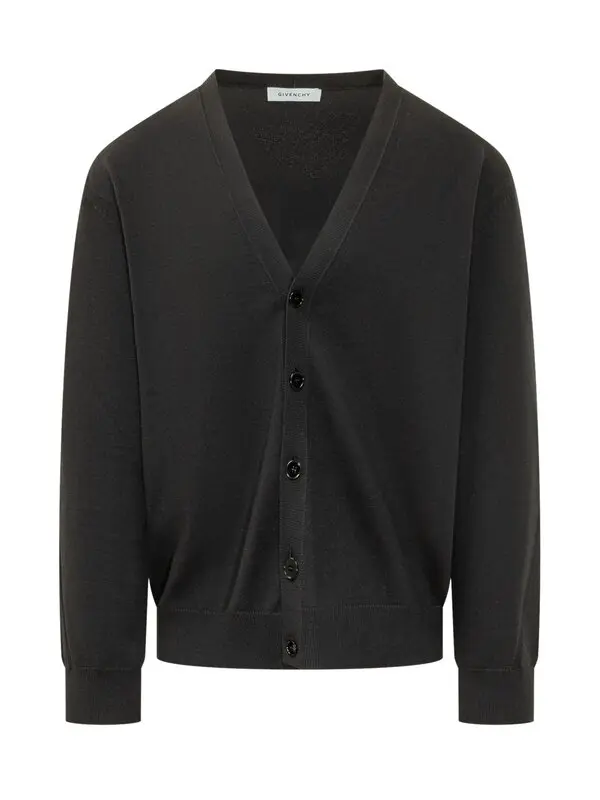 Givenchy V-neck Knitted Cardigan