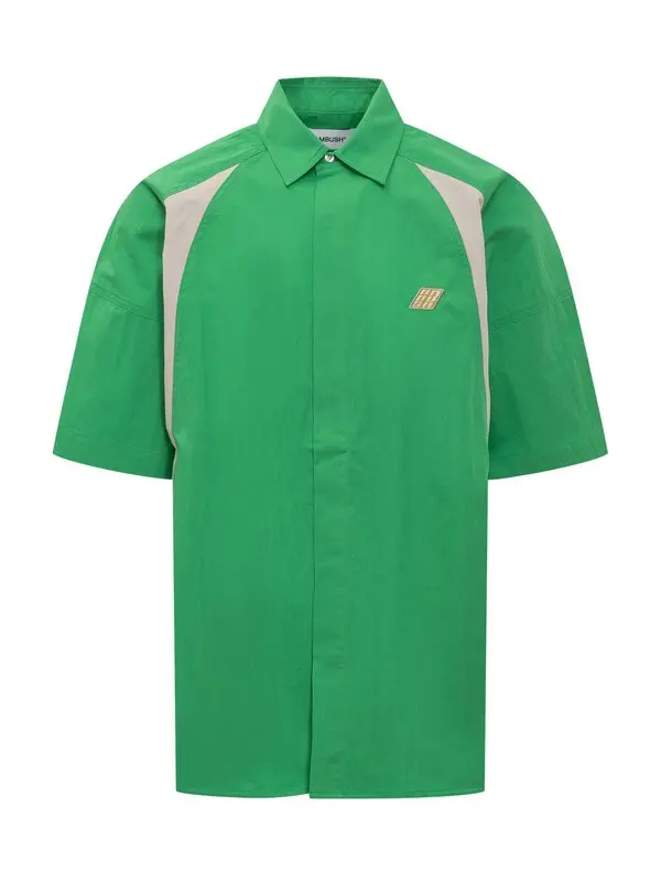 AMBUSH Dolman Sleeve Shirt - Green Curr