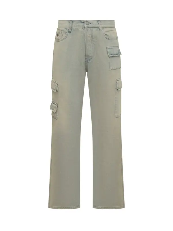 AMBUSH Mini Cargo Jeans - Light Blue