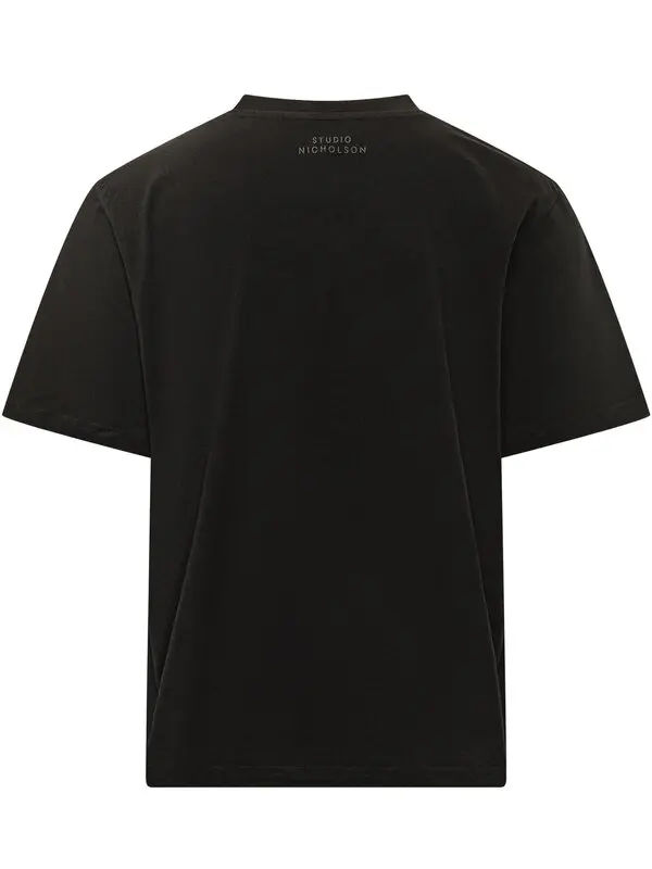 Studio Nicholson Studio-style Short Sleeve T-shirt - Black