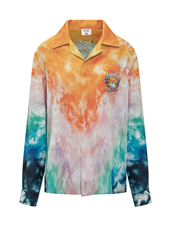Casablanca Printed Silk Shirt