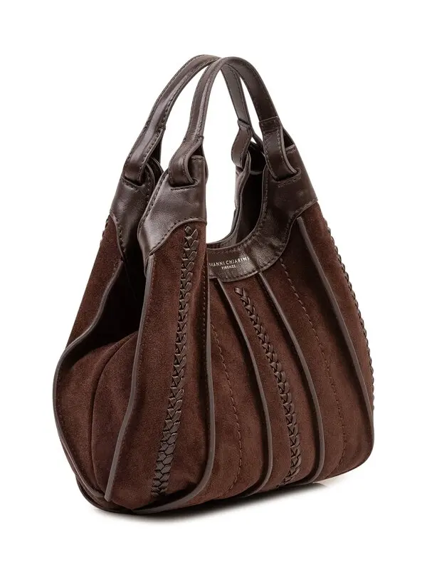 GIANNI CHIARINI Dua Shoulder Bag - Espresso