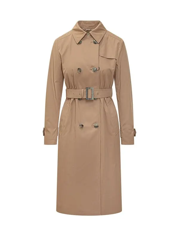 Herno Classic Trench Rain Jacket With Belt - Cammello