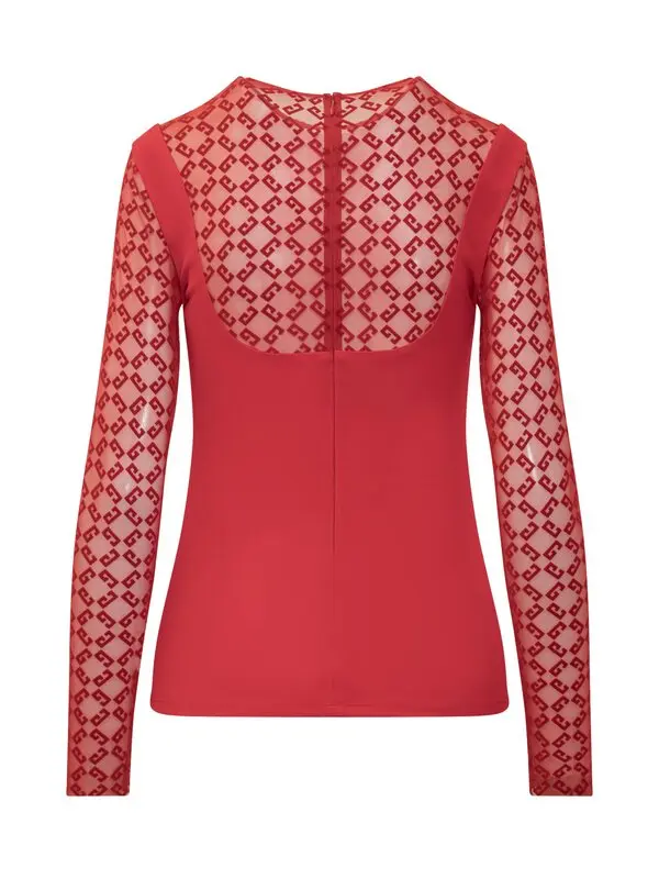 Givenchy Stylish Top For The Season - Red