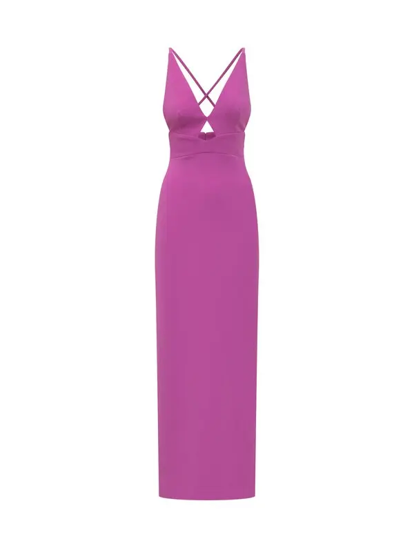 Solace London Elegant Long Suit With Tailored Silhouette