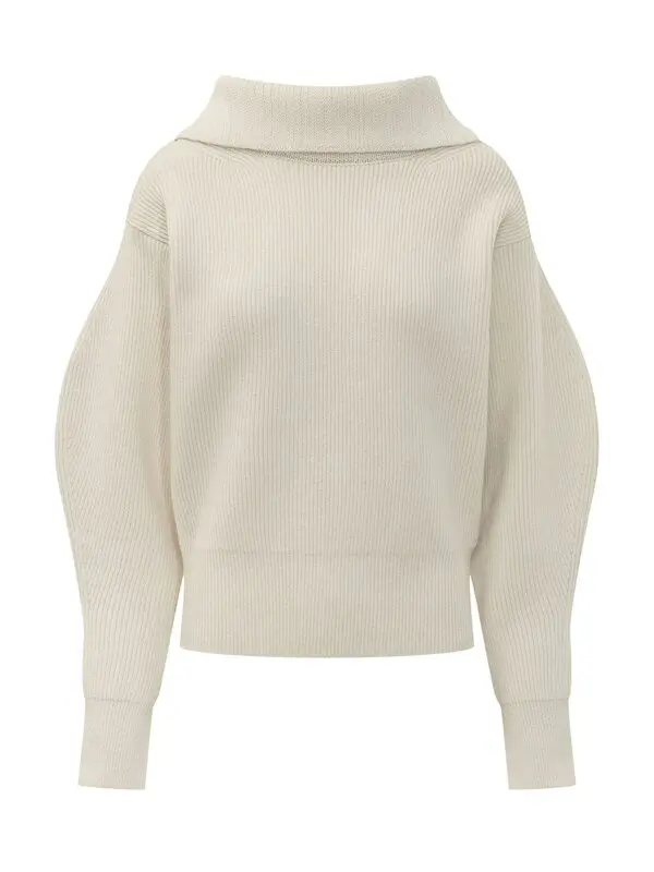 Givenchy High-neck Knit Jumper - Ivory