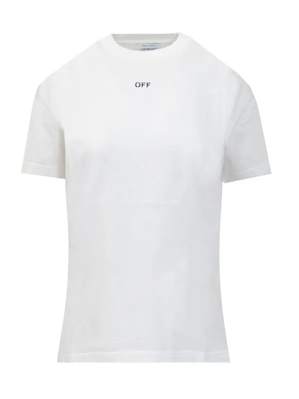 Off-White Diagonal Graphic T-shirt