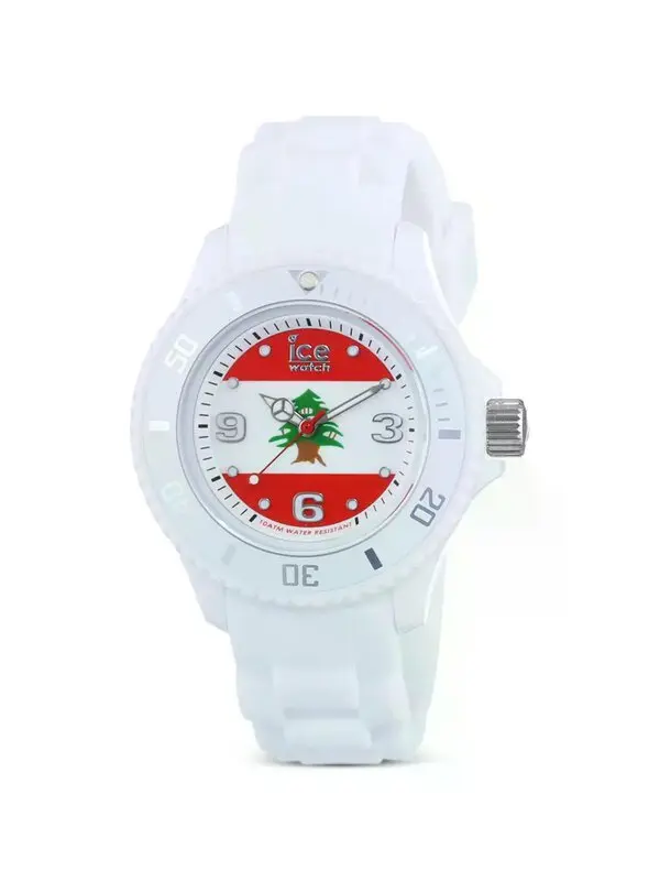 ICE WATCH Lebanese Flag 40mm Watch - White