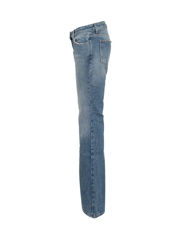 Off-White Jet Set Arrow Denim Jeans - Blue
