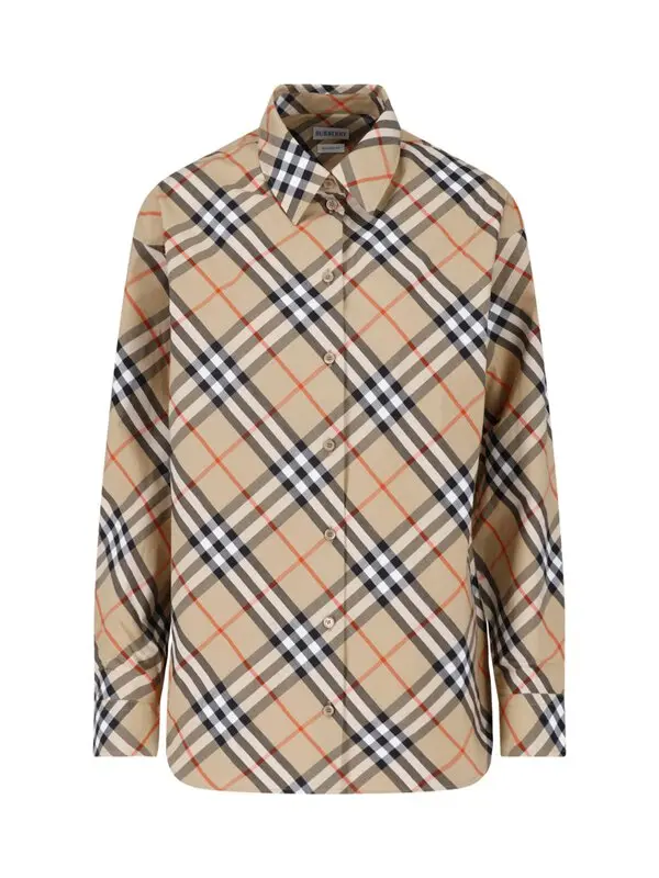 Burberry Classic Check Button-front Shirt