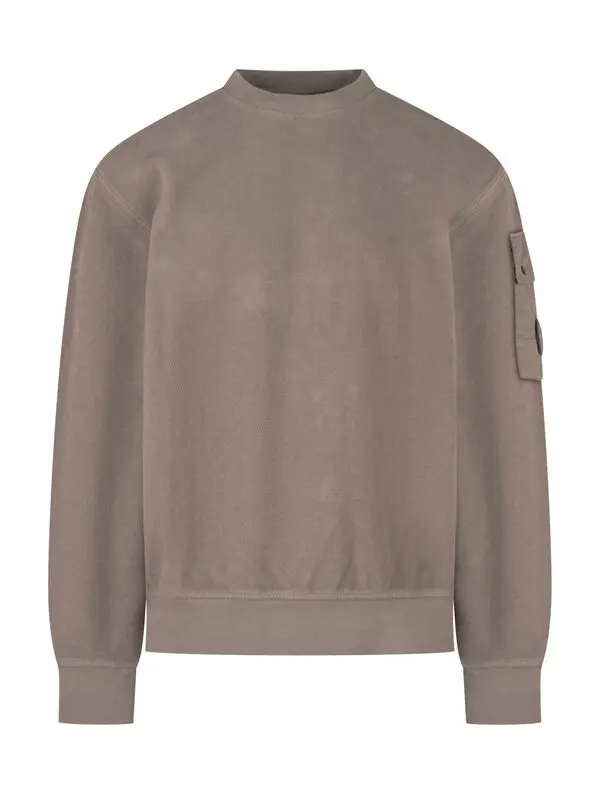 C.P. COMPANY Crewneck Sweatshirt - Fallen Rock