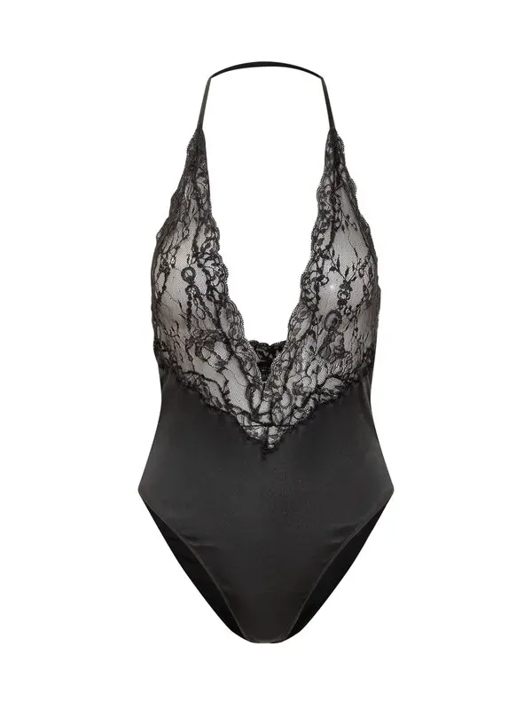 Givenchy Lace Halter Bodysuit