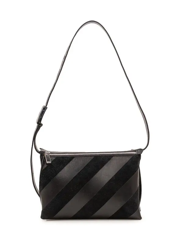 Off-White Mini Diagonal Handbag - Black