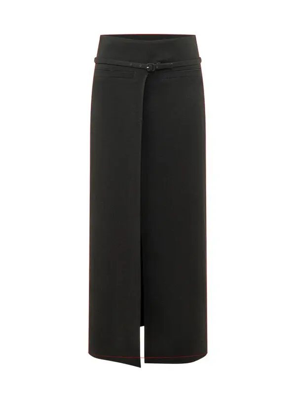 COURREGES Long Skirt With Belt