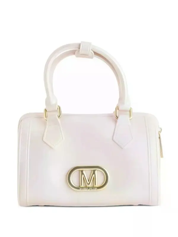 MARC ELLIS Medium Flat Estrella Tote Bag - White