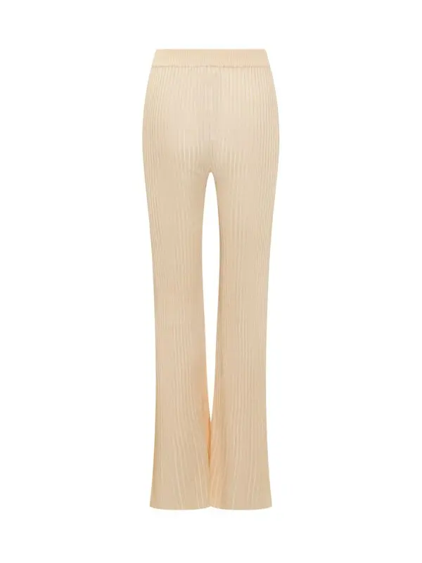 JIL SANDER Elegant Tailored Trousers - Cornsilk