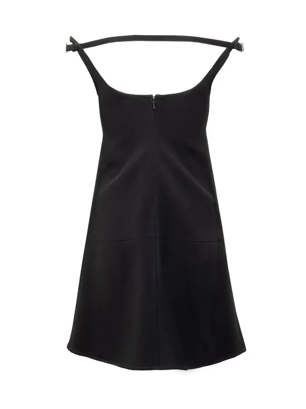 COURREGES Stylish Mini Suit With Elegant Ellipse Design
