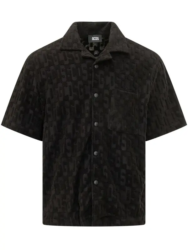 Gcds Bowling Shirt With Unique Buttons