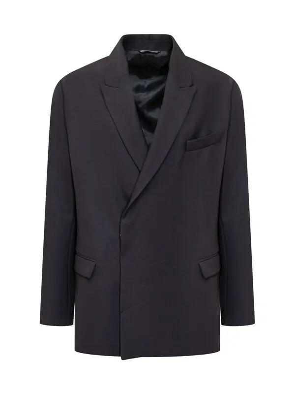 COSTUMEIN Wool Long Sleeve Blazer Jacket