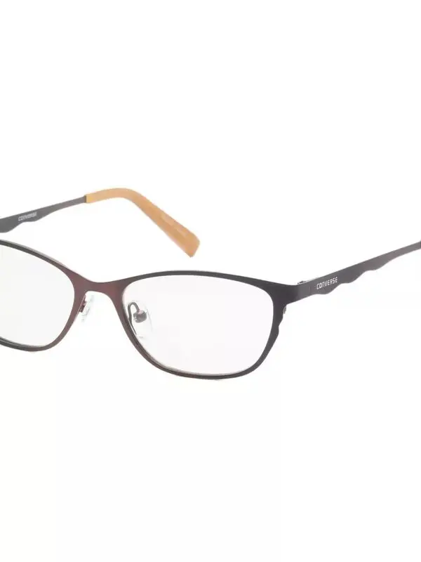 CONVERSE Logo Detailed Rectangle Eyeglasses