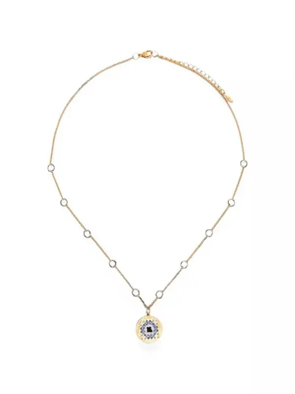 L'EIGHT STUDIO Eye Medallion Necklace - Gold