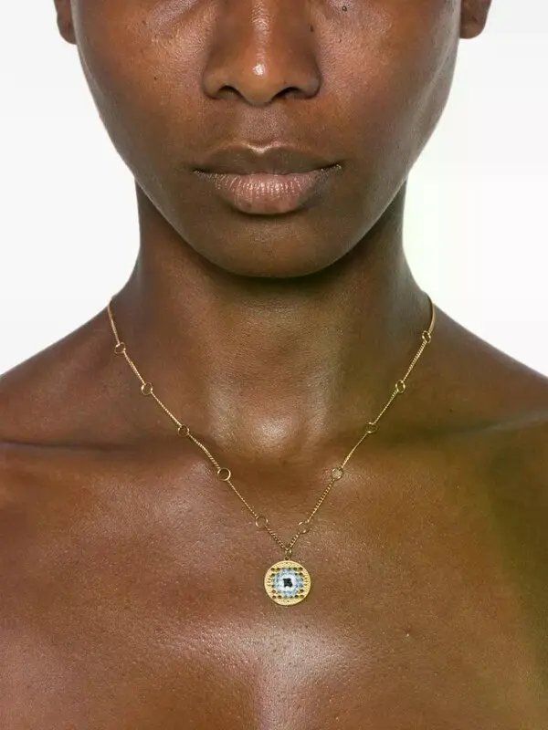 L'EIGHT STUDIO Eye Medallion Necklace