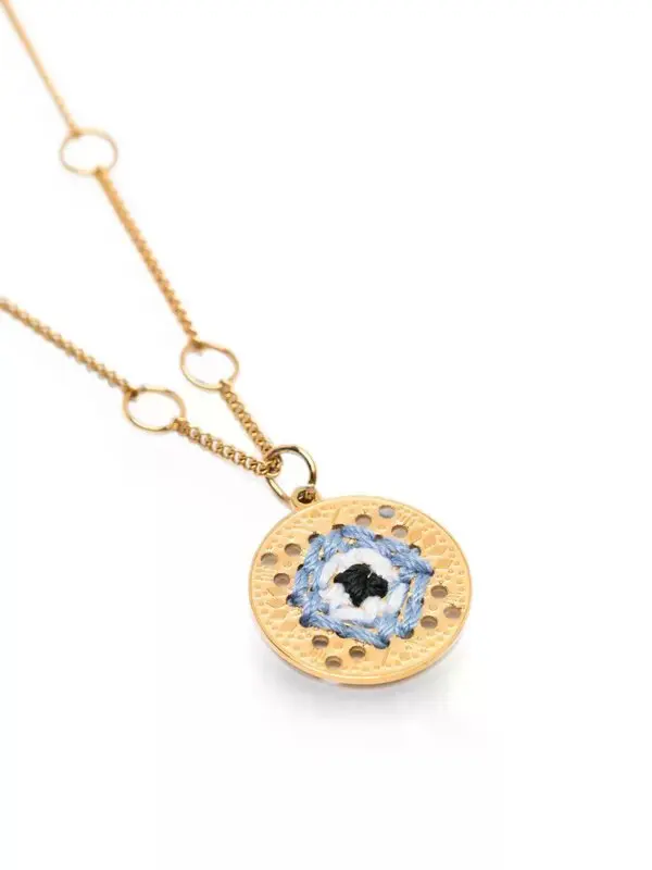 L'EIGHT STUDIO Eye Medallion Necklace