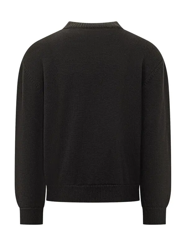 Gcds Studded Logo Crewneck Sweatshirt