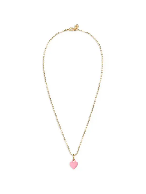 ROXANNE ASSOULIN Itsy Bitsy Heart-charm Necklace - Gold