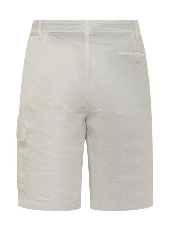 TEN C Lightweight Mini Shorts - Bianco