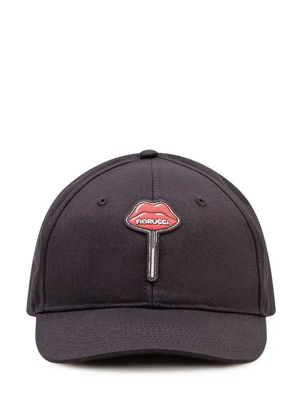 Fiorucci Patch Baseball Hat - Black