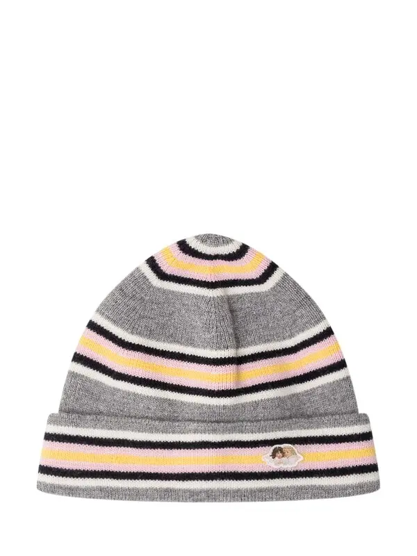 Fiorucci Angel Patch Beanie - Grey