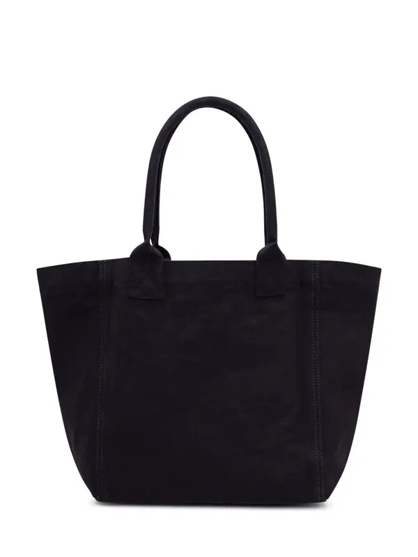 Isabel Marant Étoile Mini Tote Bag With Front Logo - Black