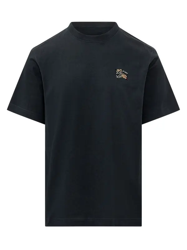 Burberry Seth Ekd Graphic T-shirt - Navy