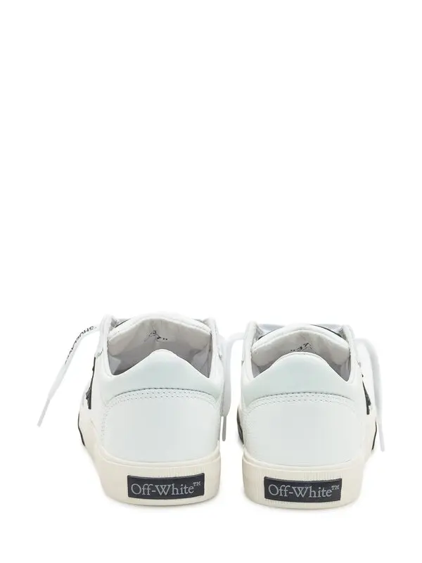 Off-White W-vulc Low-top Vulcanized Sneaker - White Black