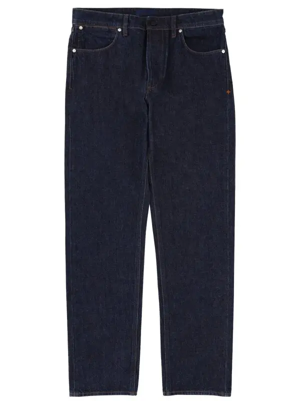 Stone Island Straight-leg Denim Jeans - Blue